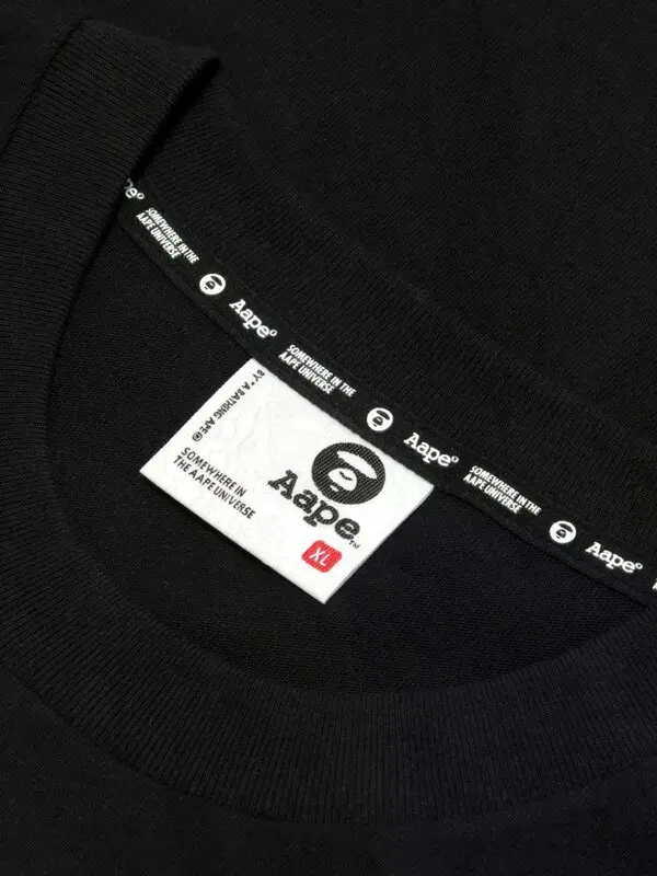 AAPE BY *A BATHING APE Graphic Crew-neck T-shirt
