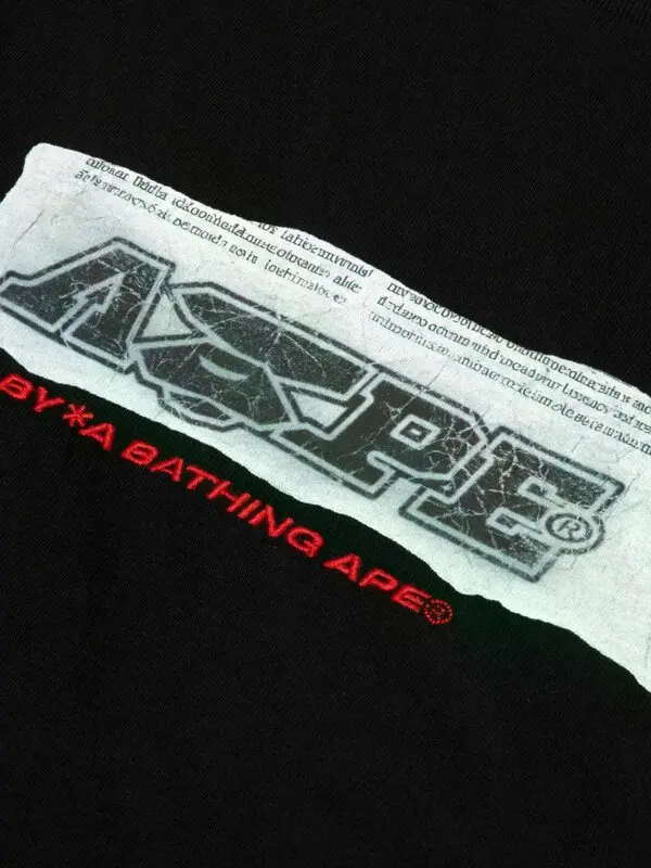 AAPE BY *A BATHING APE Graphic Crew-neck T-shirt