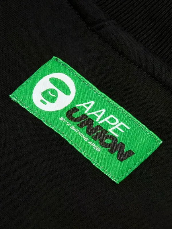 AAPE BY *A BATHING APE Logo-embroidered Crewneck Sweatshirt