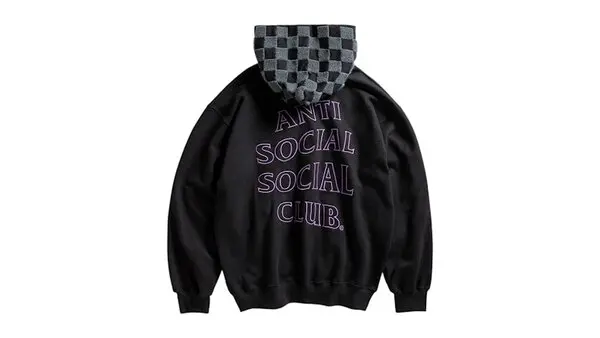 ANTI SOCIAL SOCIAL CLUB Chenille Checkered Hoodie
