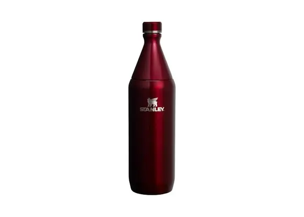 STANLEY All Day 34oz Slim Bottle - Garnet Shine