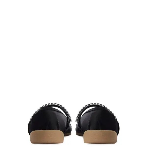 GIUSEPPE ZANOTTI Gz Top Ballet Strass - Black