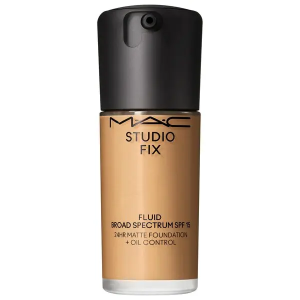 MAC COSMETICS Studio Fix Fluid Spf 15 24hr Buildable Soft-matte Foundation + Oil Control - Nc38