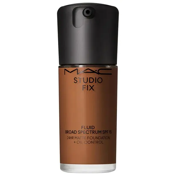 MAC COSMETICS Studio Fix Fluid Spf 15 24hr Buildable Soft-matte Foundation + Oil Control - Nc55