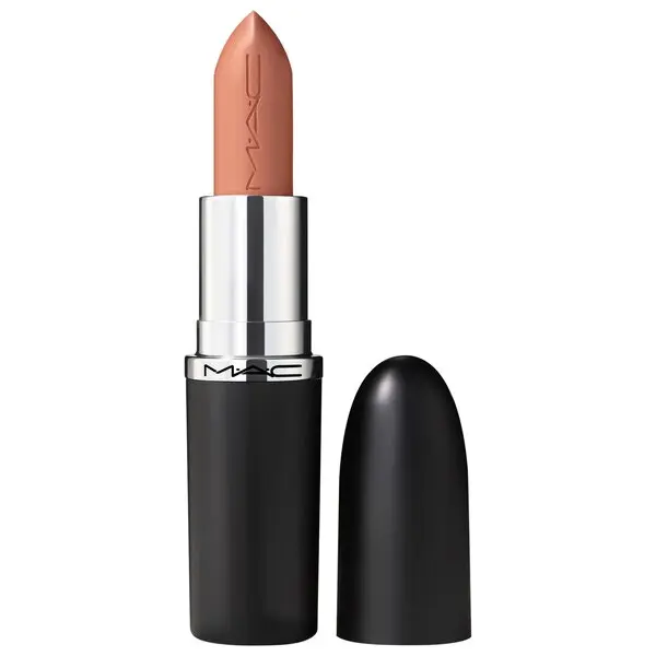 MAC COSMETICS M·a·cximal Sleek Satin 8hr Full-coverage Hydrating Lipstick - Crème De Nude