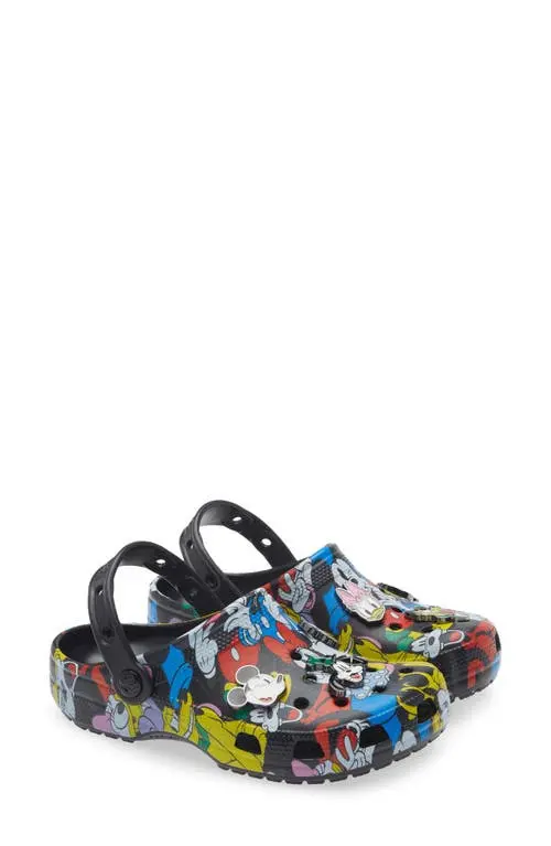 CROCS Mickey & Friends Classic Clog - Black Multi