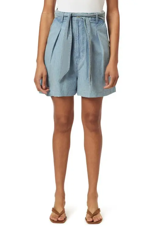 Scotch & Soda Tie Waist Denim Shorts
