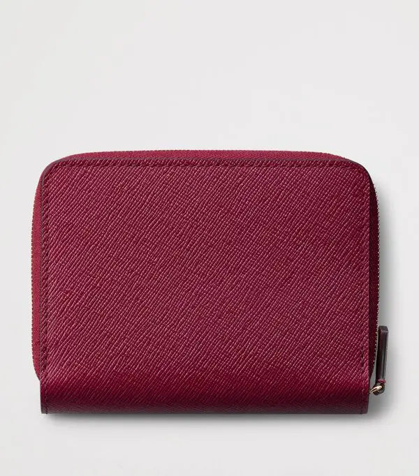 Cartier Leather C De Wallet - Red