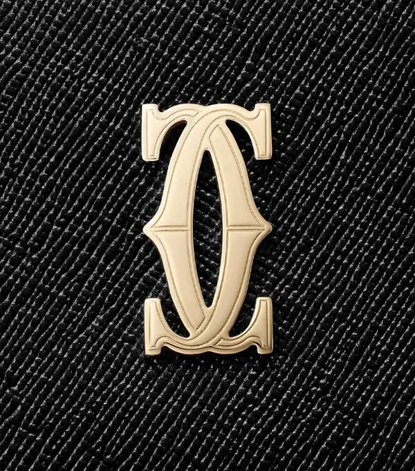 Cartier Leather C De Wallet - Black