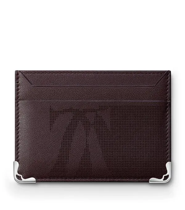 Cartier Leather Must De Card Holder