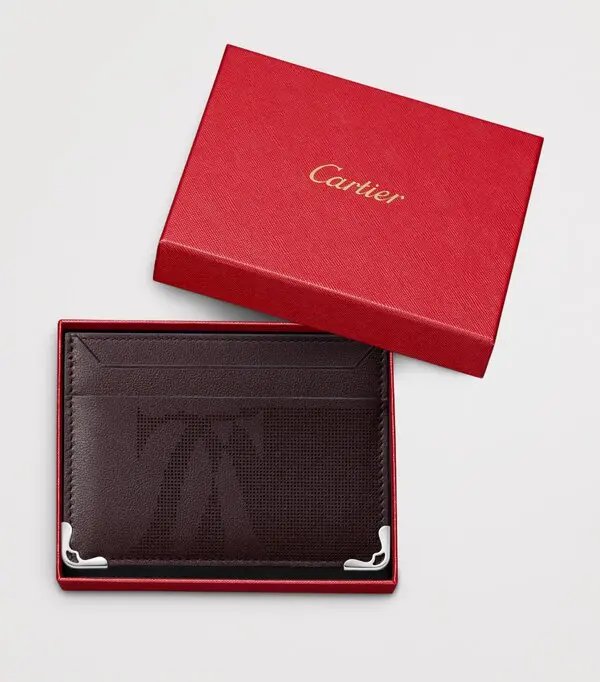 Cartier Leather Must De Card Holder