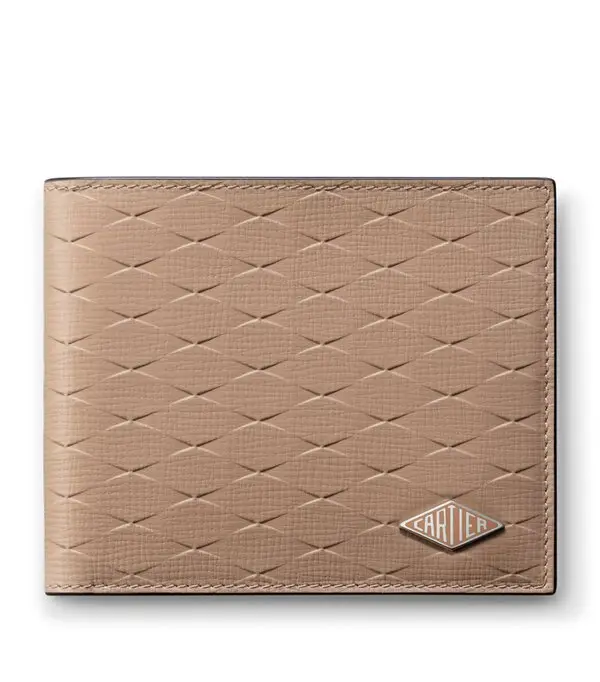 Cartier Leather Losange Wallet - Beige