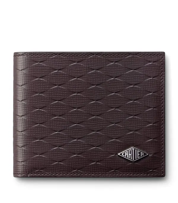 Cartier Leather Losange Wallet - Black