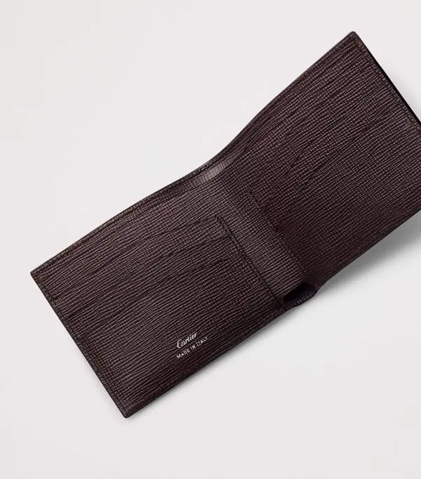 Cartier Leather Losange Wallet - Black