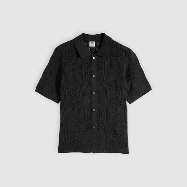 LEVI'S Sweater Camp Shirt - Dark Phantom
