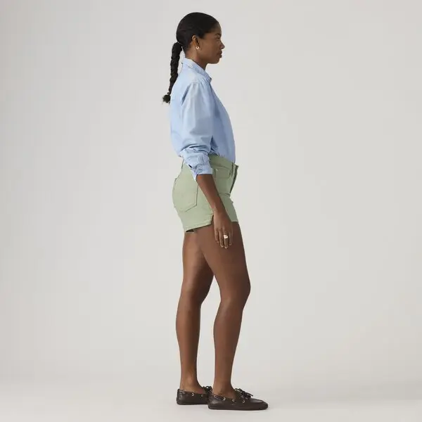 LEVI'S A-line Shorts - Deep Lichen Green