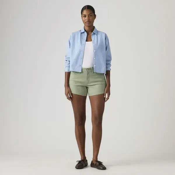 LEVI'S A-line Shorts - Deep Lichen Green