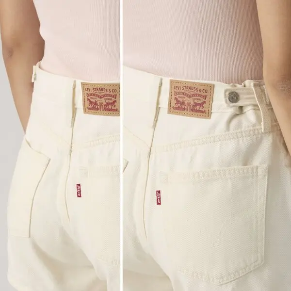 LEVI'S Cinch Mid-thigh Denim Shorts