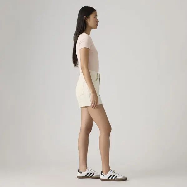 LEVI'S Cinch Mid-thigh Denim Shorts