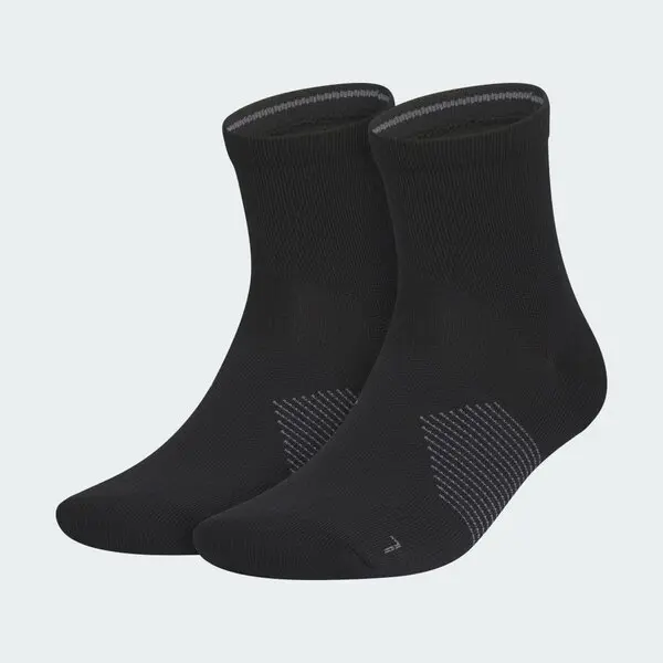 Adidas Superlite Performance High Quarter Socks - Black / Onix
