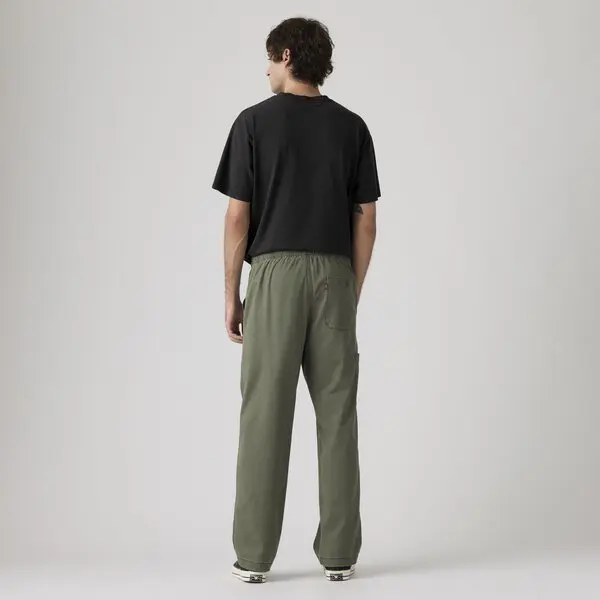 LEVI'S Easy Relaxed Cotton Linen Pull-on Surplus Pants - Kambaba