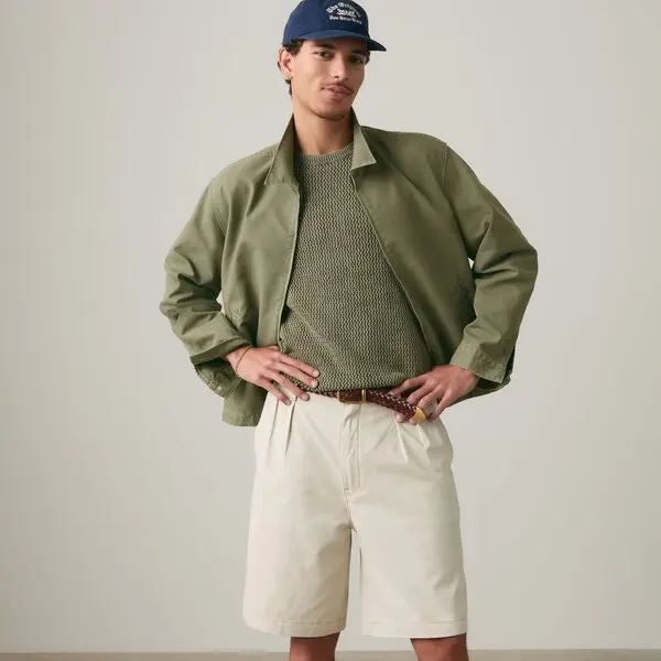 LEVI'S Baggy Pleated 9" Shorts
