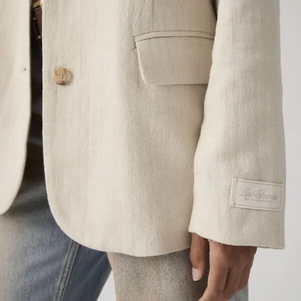 LEVI'S Stella Relaxed Blazer - Herringbone