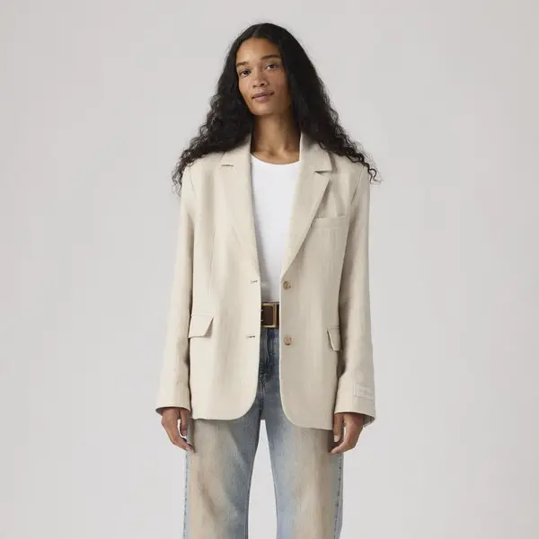 LEVI'S Stella Relaxed Blazer - Herringbone