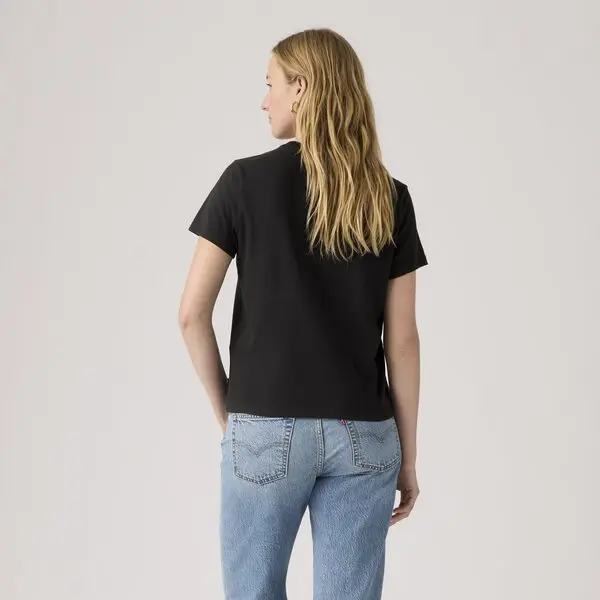 LEVI'S Graphic Logo T-shirt - Gingham Serif
