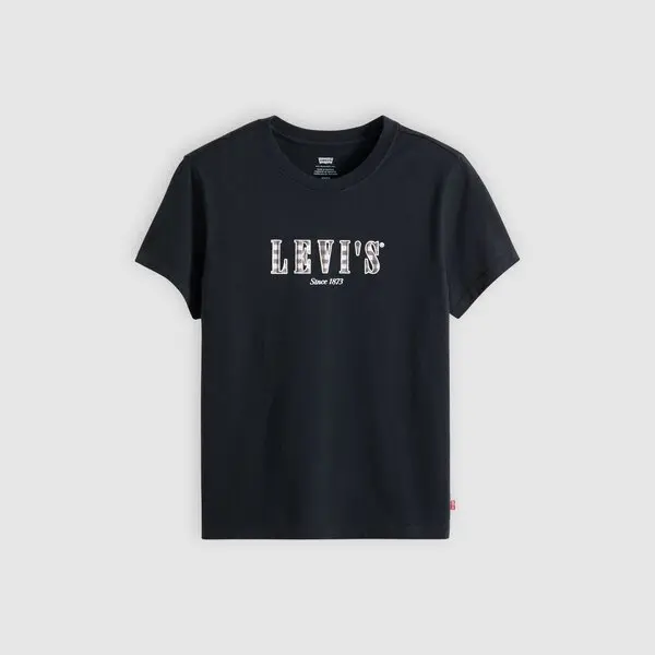 LEVI'S Graphic Logo T-shirt - Gingham Serif