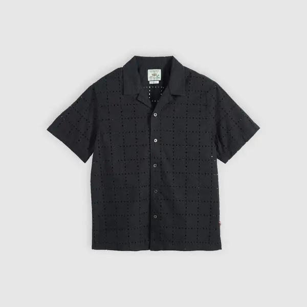 LEVI'S Sunset Camp Eyelet Shirt - Jet Black