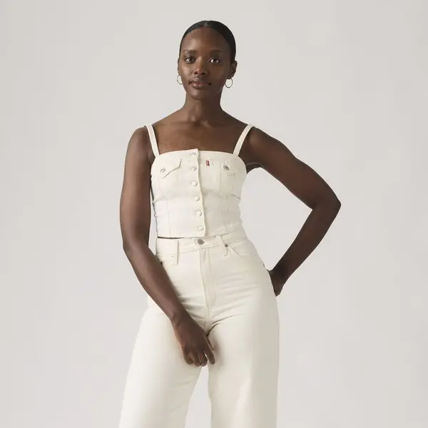 LEVI'S Denim Tube Top - Blank Impact