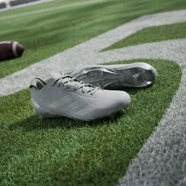 Adidas Adizero Electric Ii Smu Football Cleats - Grey Two / Silver Metallic / Grey Two