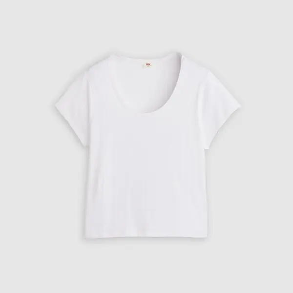 LEVI'S Sweetie Cap Sleeve T-shirt - Bright White