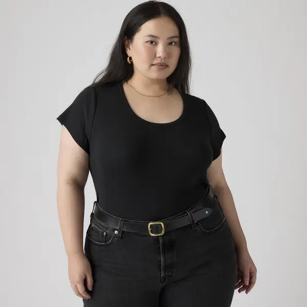 LEVI'S Cap Sleeve T-shirt