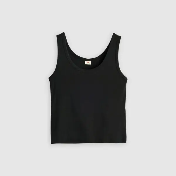 LEVI'S Hayes Ribbed Tank Top - Anthracite Night