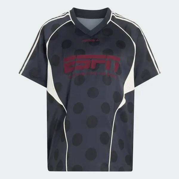 Adidas Street Jersey Short Sleeve V-neck - Night Grey