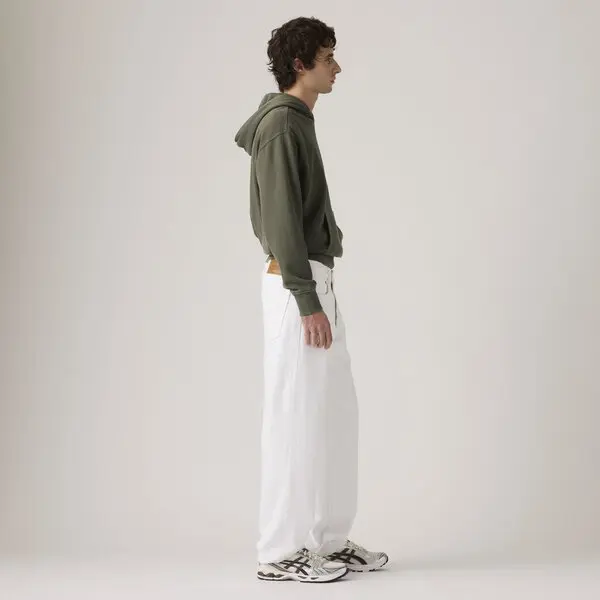 LEVI'S 568 Loose Straight Jeans - White Paper