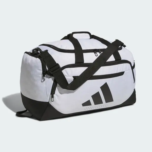 Adidas Defender 5 Small Duffel Bag - White / Black