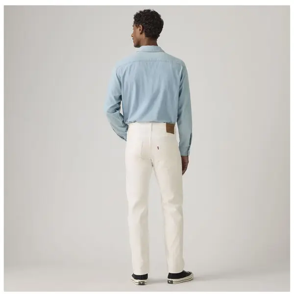 LEVI'S 502 Taper Authentic Soft Jeans - White Paper Garment Dye