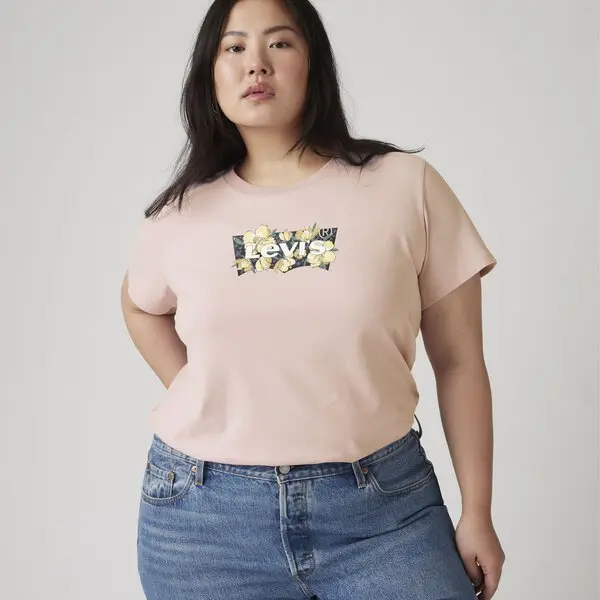 LEVI'S Perfect Logo T-shirt - Blake Brushstroke