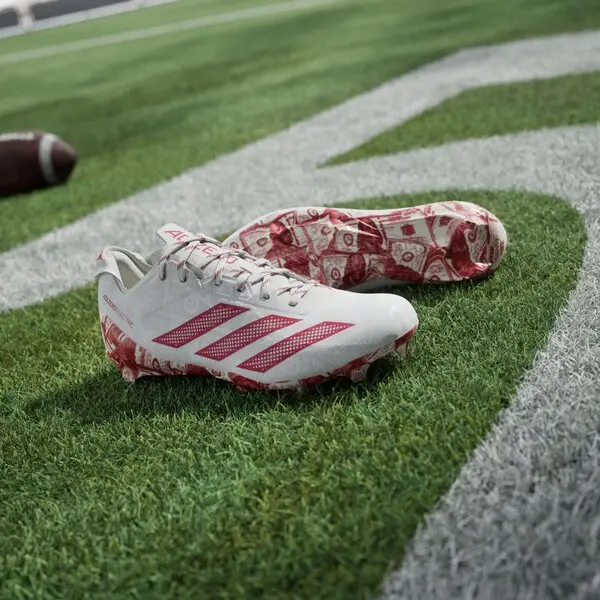 Adidas Adizero Electric Ii Smu Football Cleats - Cloud White / Team Power Red 2 / Cloud White