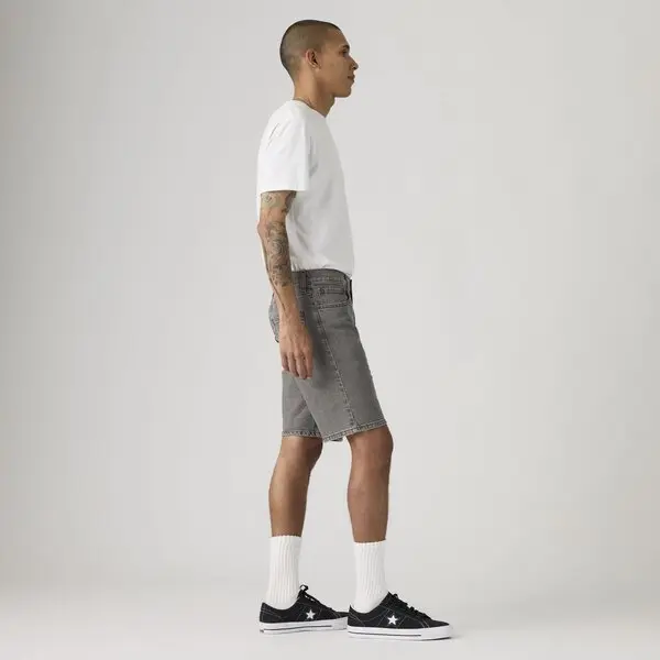 LEVI'S 405 Standard 10" Denim Shorts - Greyscale