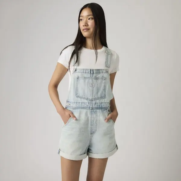 LEVI'S Vintage Shortalls - Abraded Art