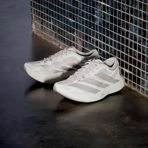 Adidas Adizero Evo Sl Exo Athletic Sneakers - Cloud White / Cloud White / Haze Coral