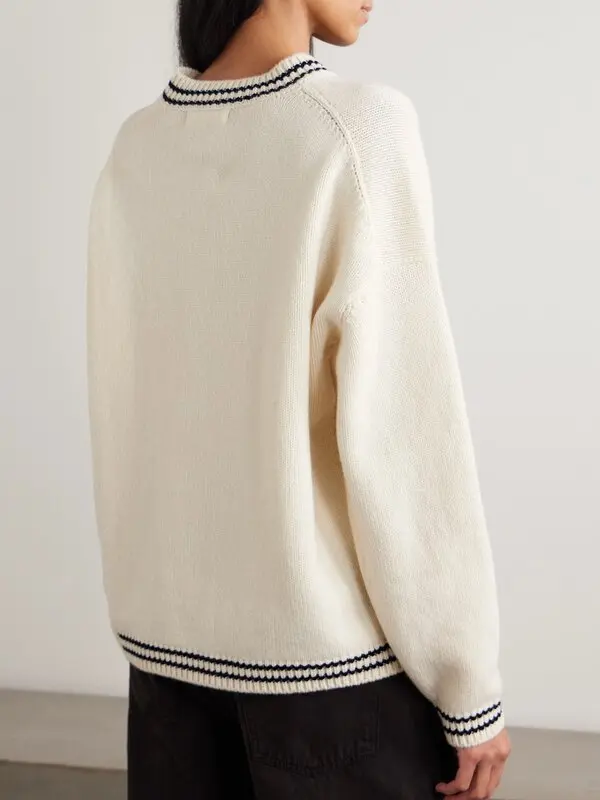 &daughter Balla Slouch Striped Wool Sweater