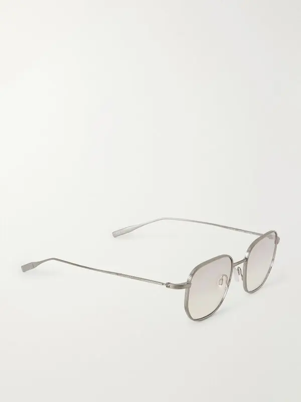 Barton Perreira Revere Square-frame Sunglasses - Gray