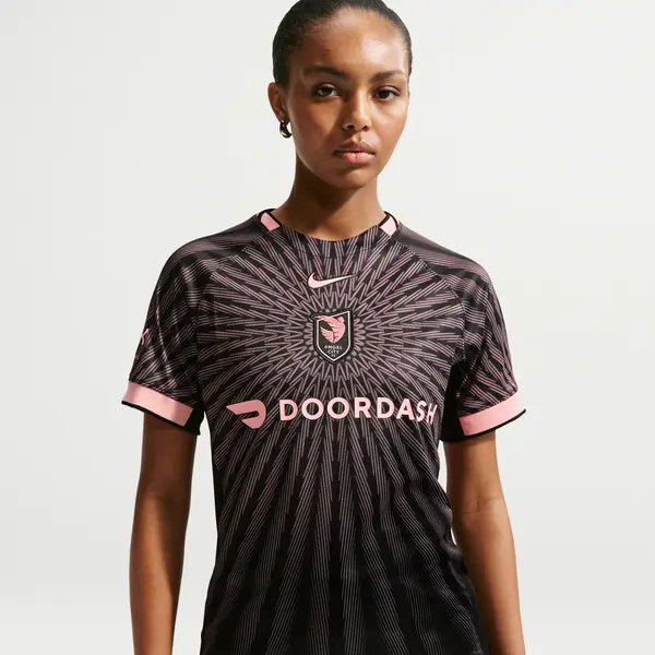 Nike Angel City Fc Stadium Edition Dri-fit Replica Jersey - Black
