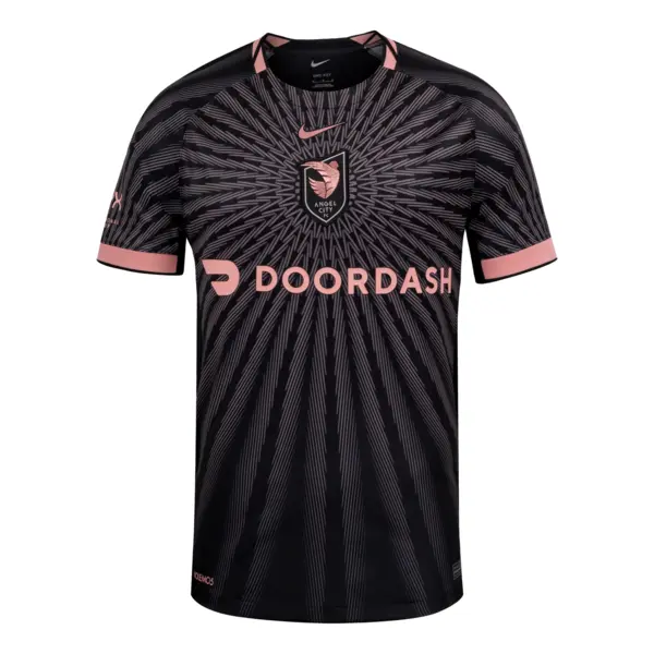 Nike Angel City Fc Stadium Edition Dri-fit Replica Jersey - Black