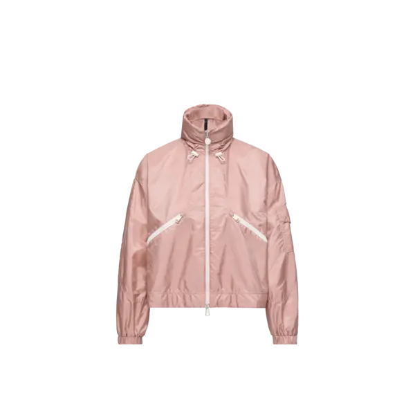 Moncler Marmacy Hooded Nylon Jacket - Pink